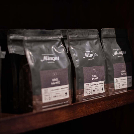 Kaffeespezialitäten aus Bamberg | Tagescafé & Onlineshop – Minges Stammhaus